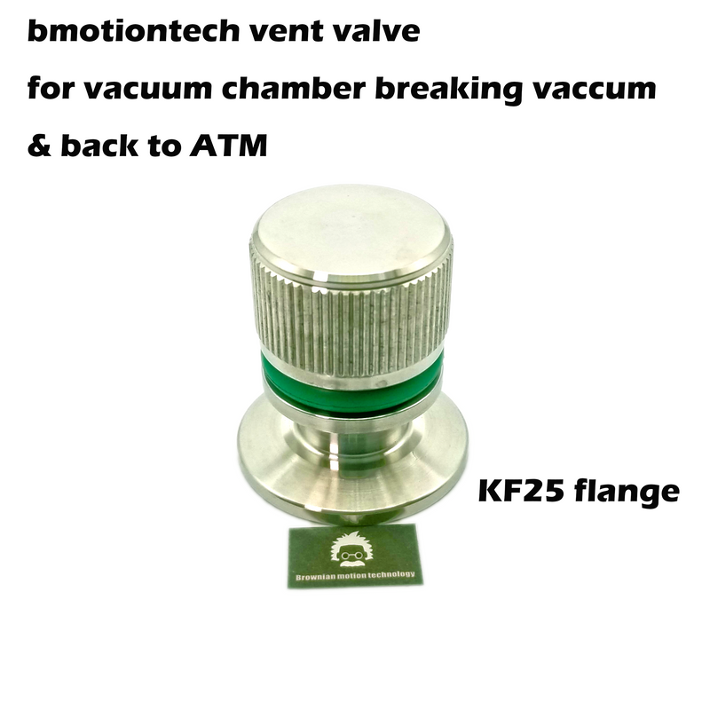 ISO-KF KF25 NW25 vacuum chamber venting valve or air admittance valve ...